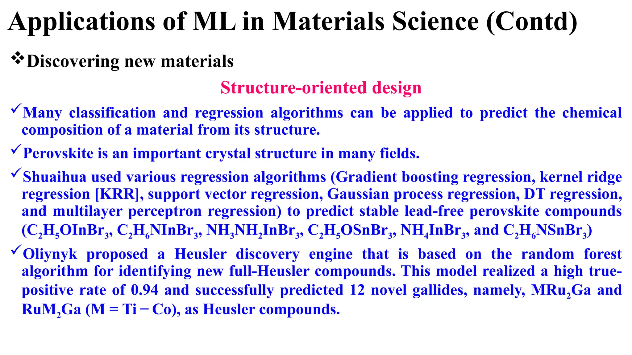 Machine Learning In Materials Science.pptx