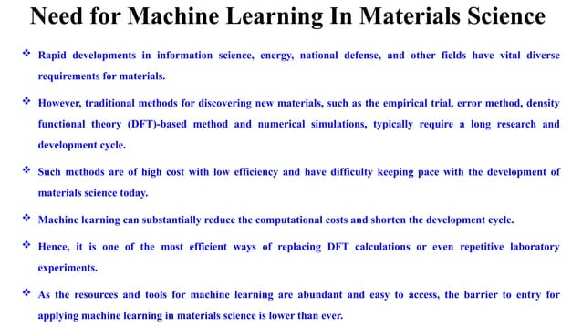 Machine Learning In Materials Science.pptx