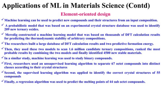 Machine Learning In Materials Science.pptx