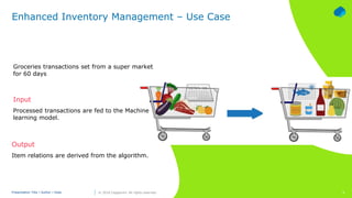 Machine learning in retail | PPT