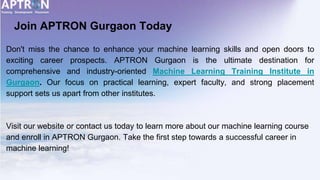 Machine Learning Institute in Gurgaon.pptx