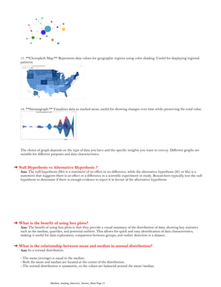 Machine Learning Machine Learning Interview | PDF