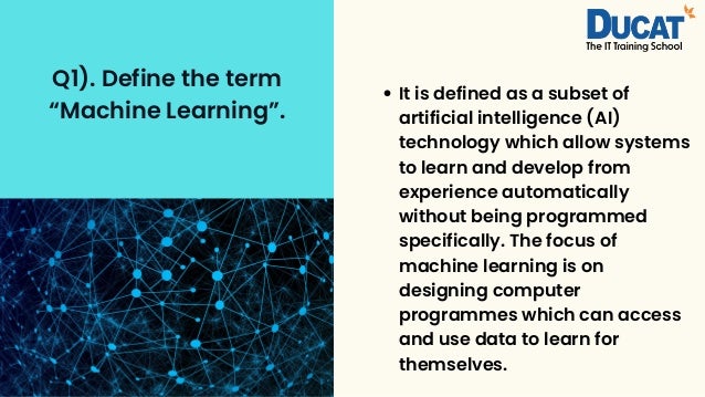 Top 10 Most Important Interview Question and Answer on Machine Learning ...