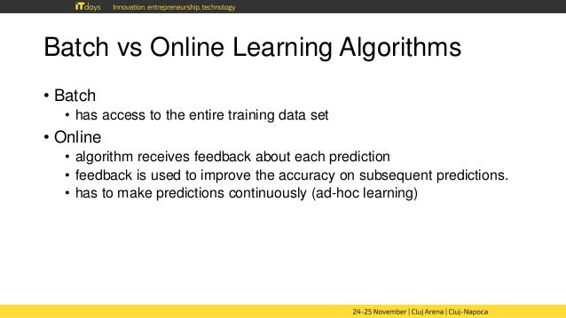 Machine Learning in the age of Big Data
