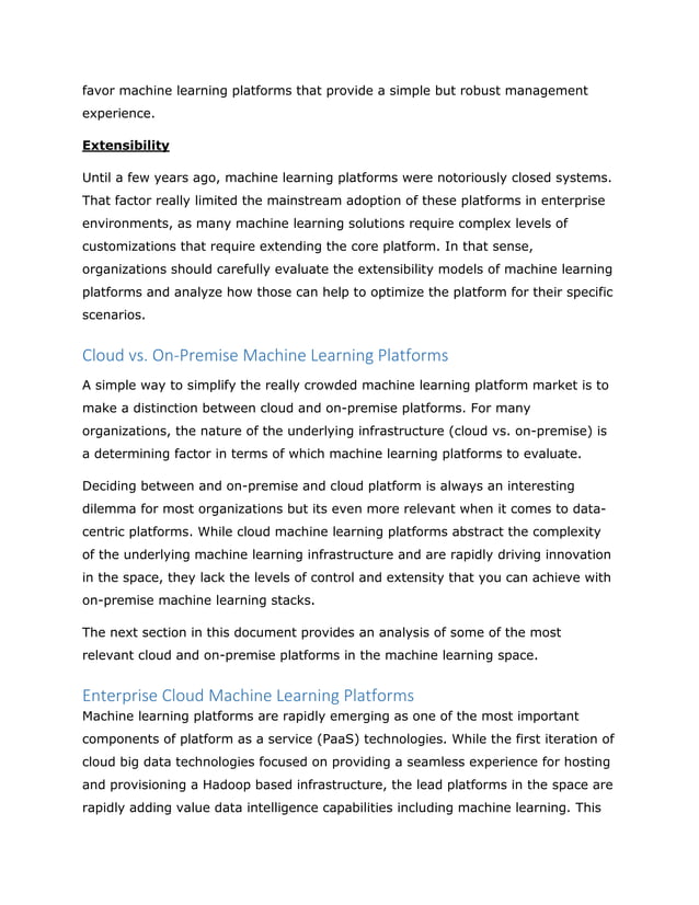 Machine learning in the enterprise | PDF