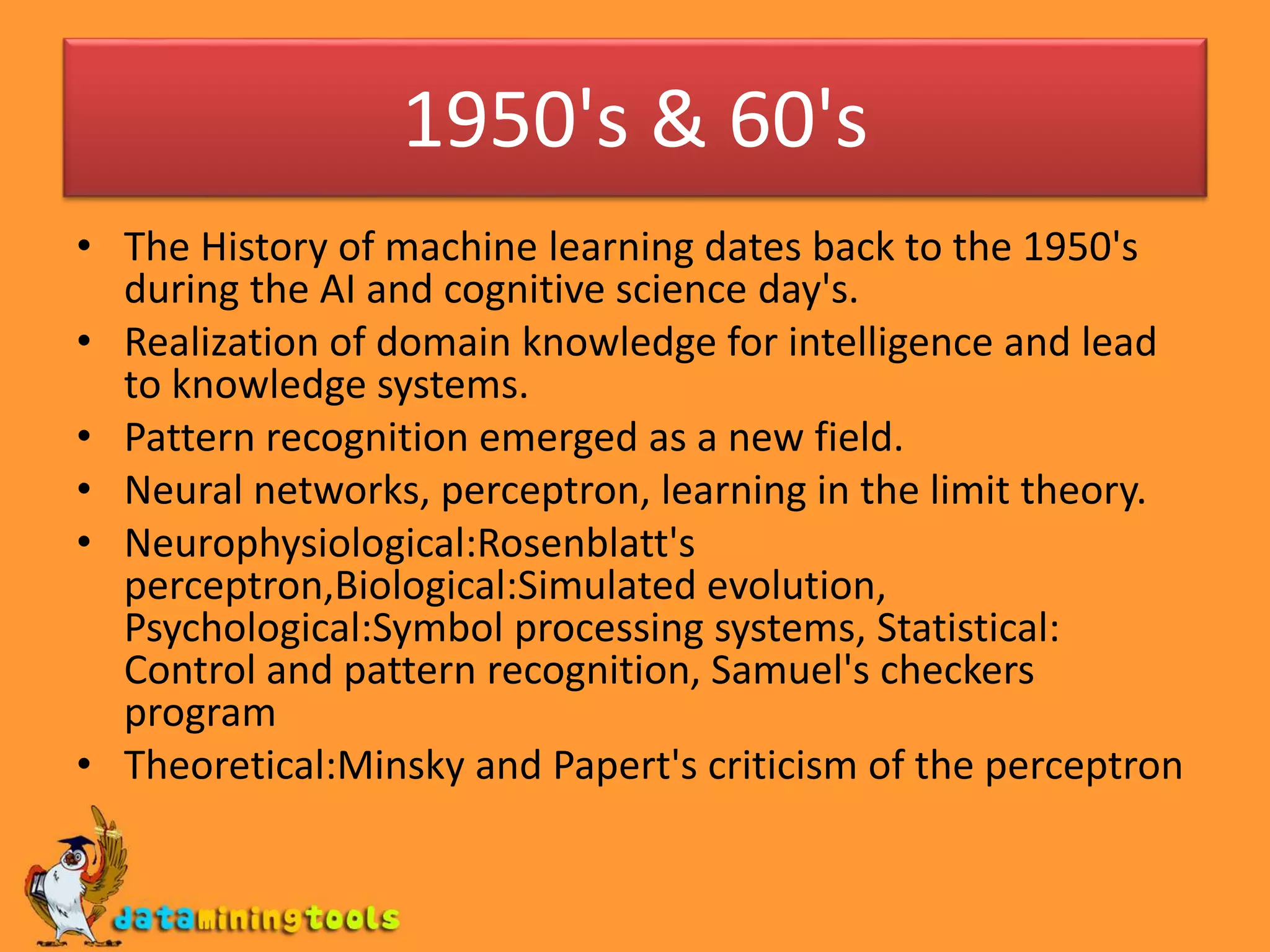 Machine Learning Introduction Ppt
