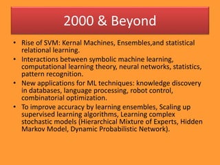 Machine learning Introduction | PPT