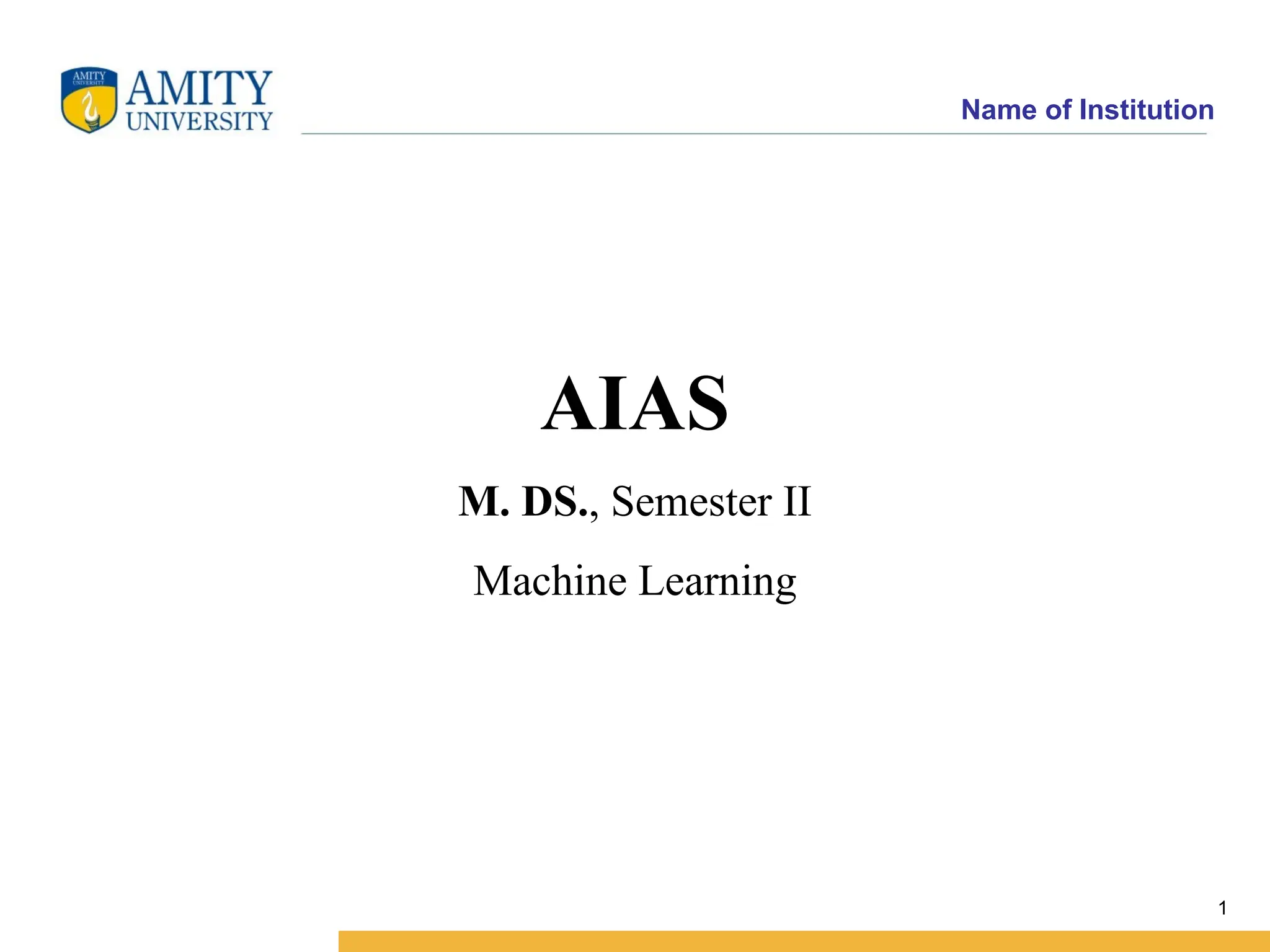 Machine Learning M1A.ppt for supervise and unsupervise learning | PPT