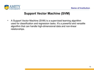 Machine Learning M1A.ppt for supervise and unsupervise learning | PPT