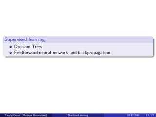 Machine Learning | PPT