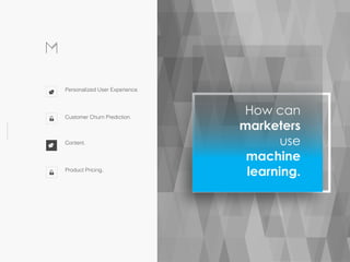 Machine Learning in Marketing | PPT
