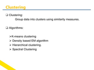 Machine Learning and Real-World Applications | PPTX