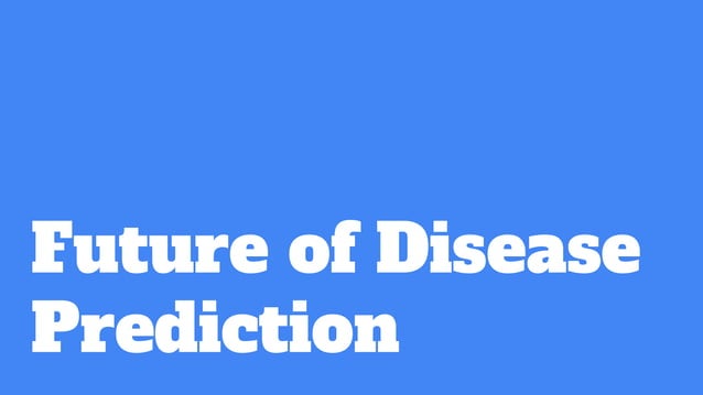Machine Learning for Disease Prediction | PPTX