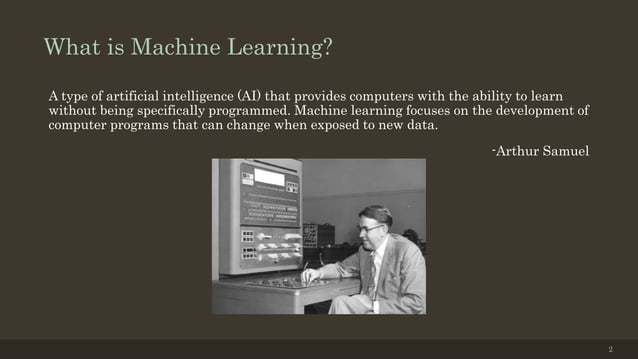 Human and Machine Learning | PPT