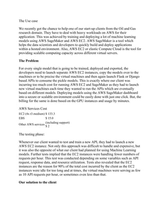 Machine Learning Model as API with AWS Serverless- Loves Cloud | PDF