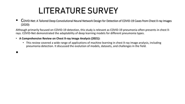 MACHINE LEARNING MODEL FOR PNEUMONIA DETECTION FROM CHEST.pptx | Lung ...