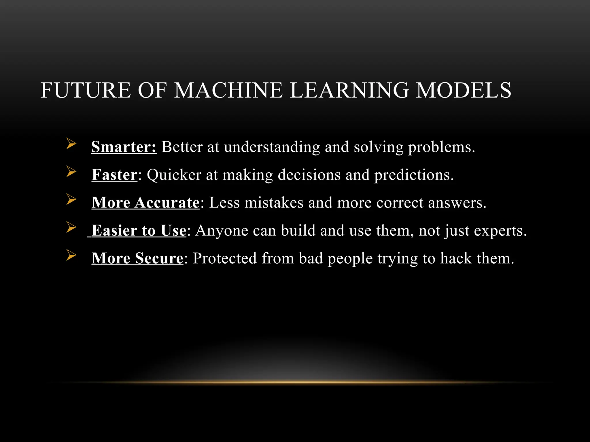 MACHINE LEARNING MODELS. pptx | PPTX