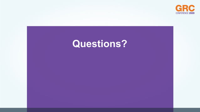GRC 2020 - IIA - ISACA Machine Learning Monitoring, Compliance and ...