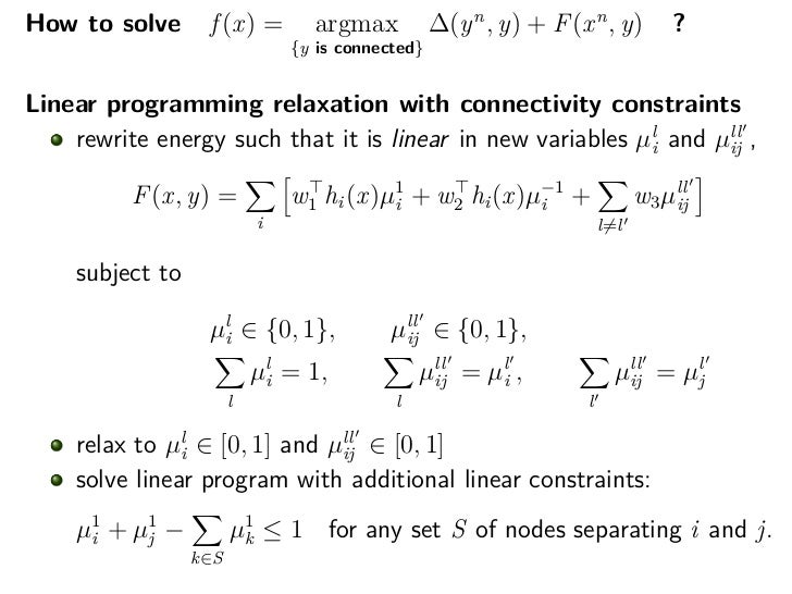 Machine Learning Of Structured Outputs