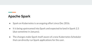 Machine learning on kubernetes | PDF
