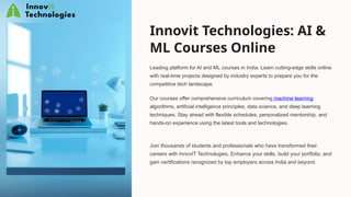 Master AI & ML: Top Courses in India for Online Learning | PPT