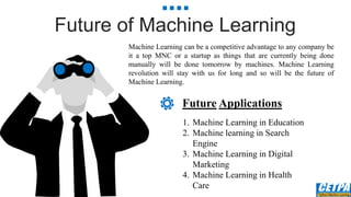 Machine learning overview | PPTX