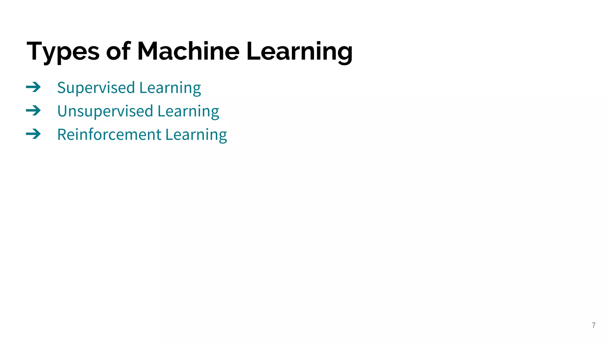 A General Overview of Machine Learning | PPT
