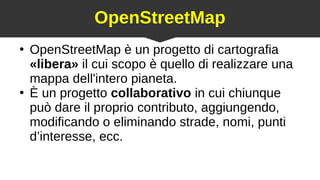 Machine learning per OSM (OpenStreetMap) | PPT