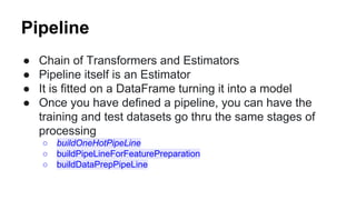 Machine learning pipeline with spark ml | PPT