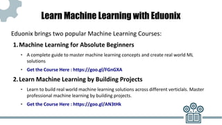 The Complete Machine Learning Resource | ODP