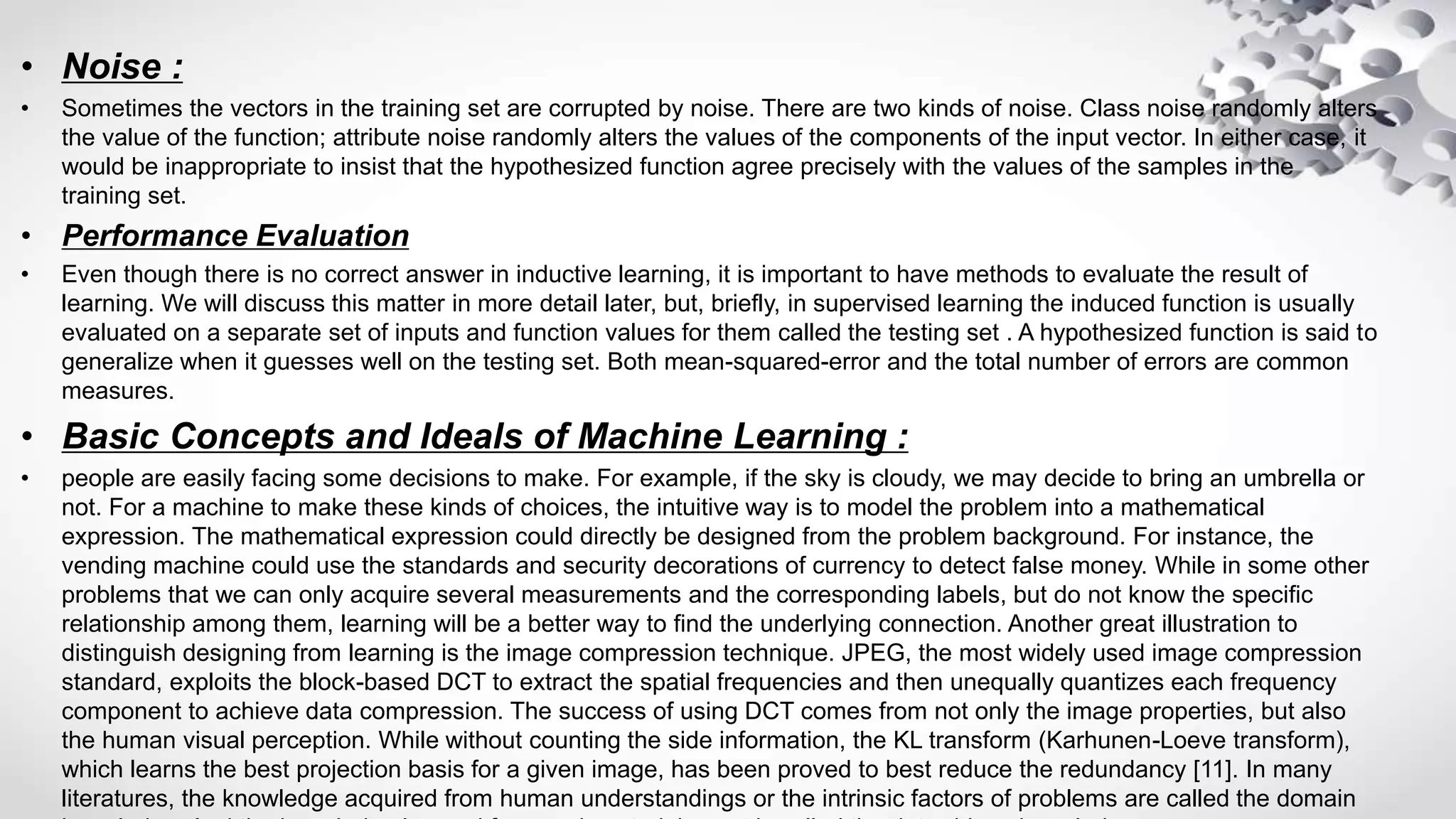 Machine learning ppt. | PPTX