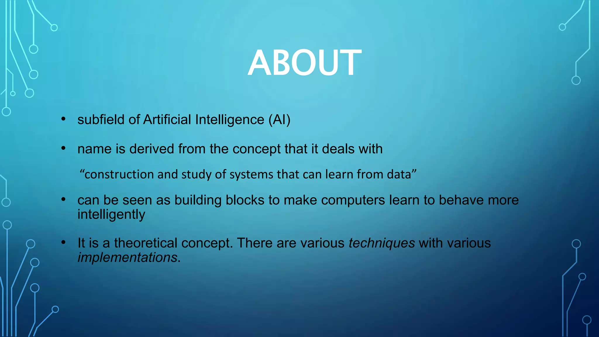 Introduction To Machine Learning Ppt Pptx Computing Technology And Computing