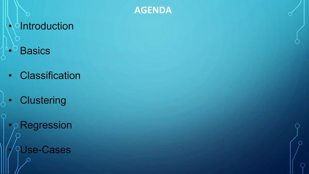 Introduction to Machine learning ppt | PPT Introduction to Machine learning ppt | PPT