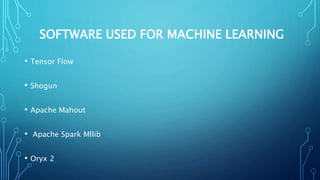 Introduction to Machine learning ppt | PPTX