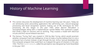 MACHINE LEARNING PPT.pptx for the machine learning studnets | PPT