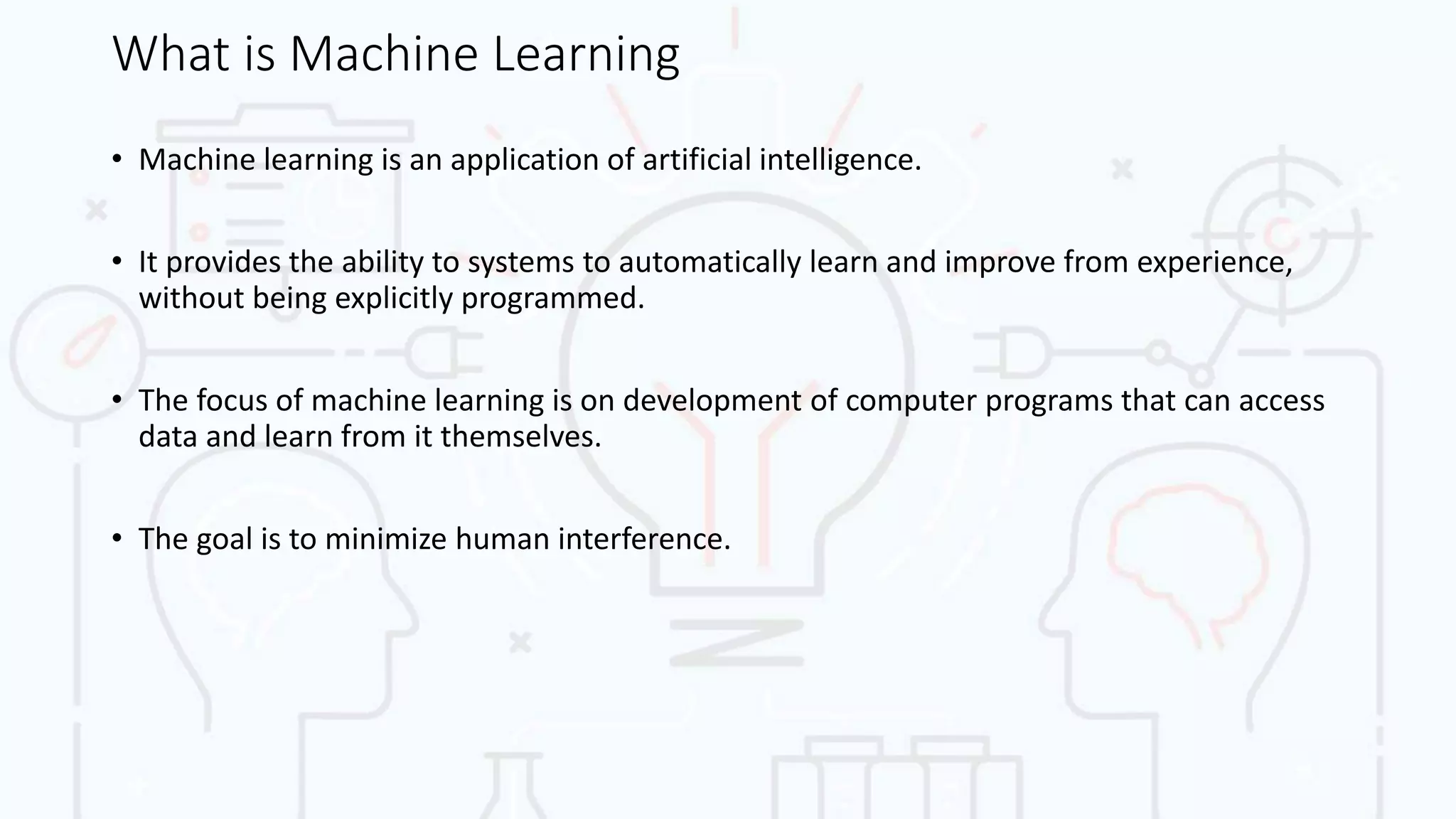 Machine learning ppt | PPTX | Artificial Intelligence | Technology ...