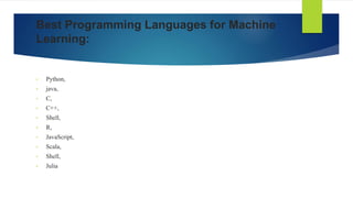 MACHINE LEARNING PPT(ML) rohit.pptx