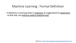 Machine Learning & Predictive Maintenance | PPTX