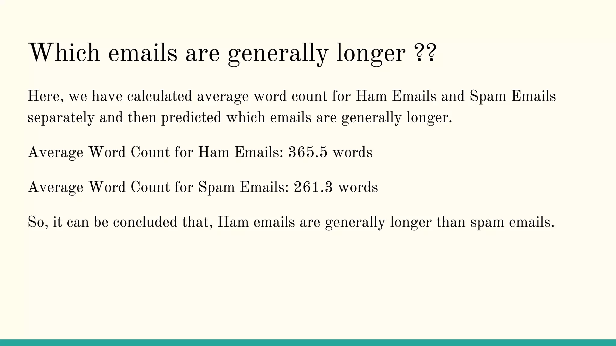 Machine Learning Project - Email Spam Filtering using Enron Dataset | PPTX