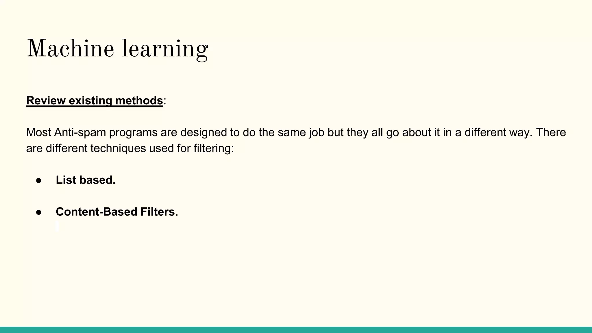 Machine Learning Project - Email Spam Filtering using Enron Dataset | PPTX