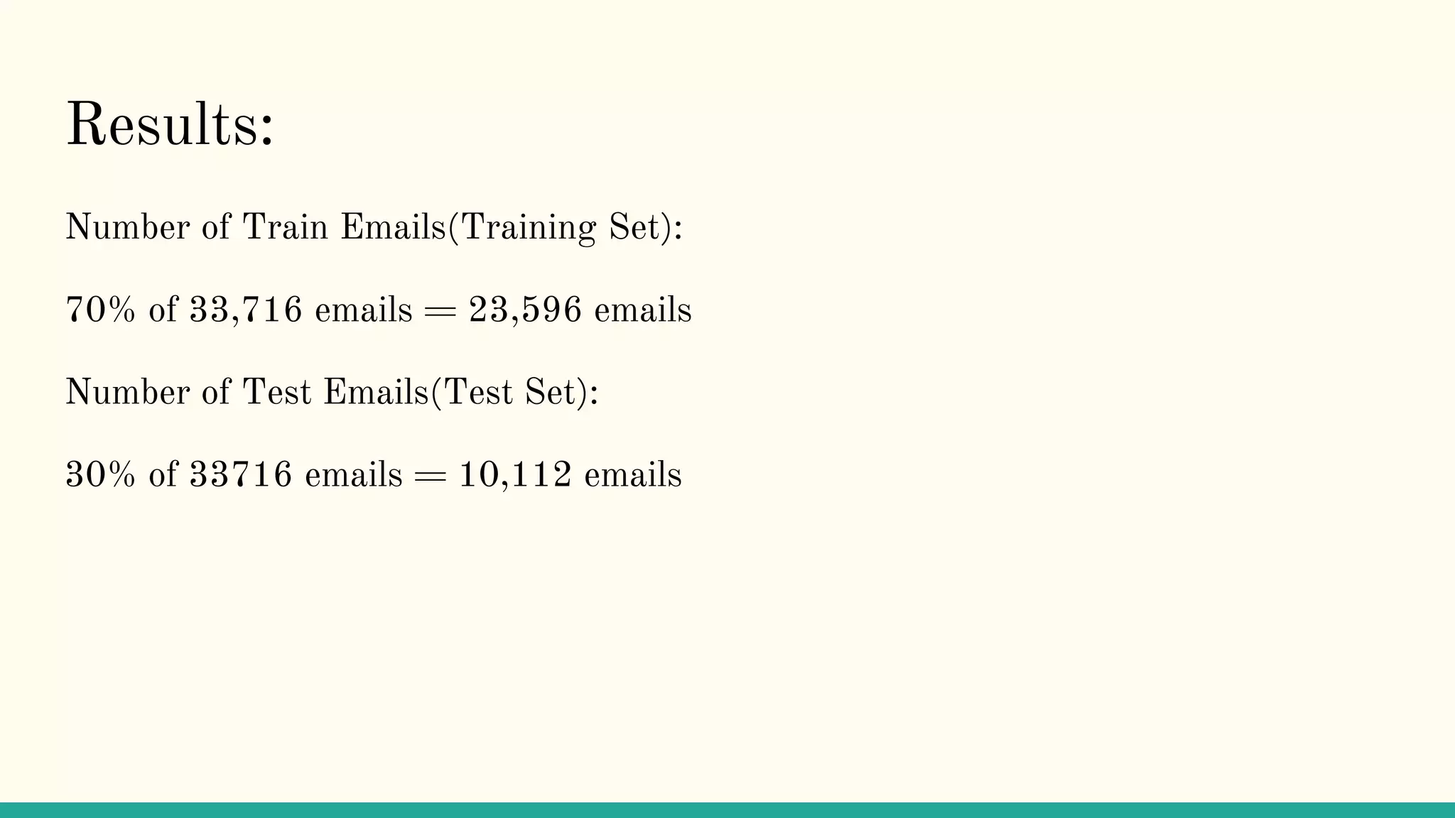 Machine Learning Project - Email Spam Filtering using Enron Dataset | PPTX