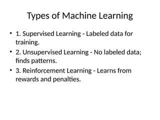 Machine_Learning_Presentation.pptx ai related to the | PPTX