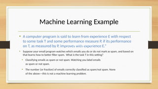 Machine learning problems describing .pptx