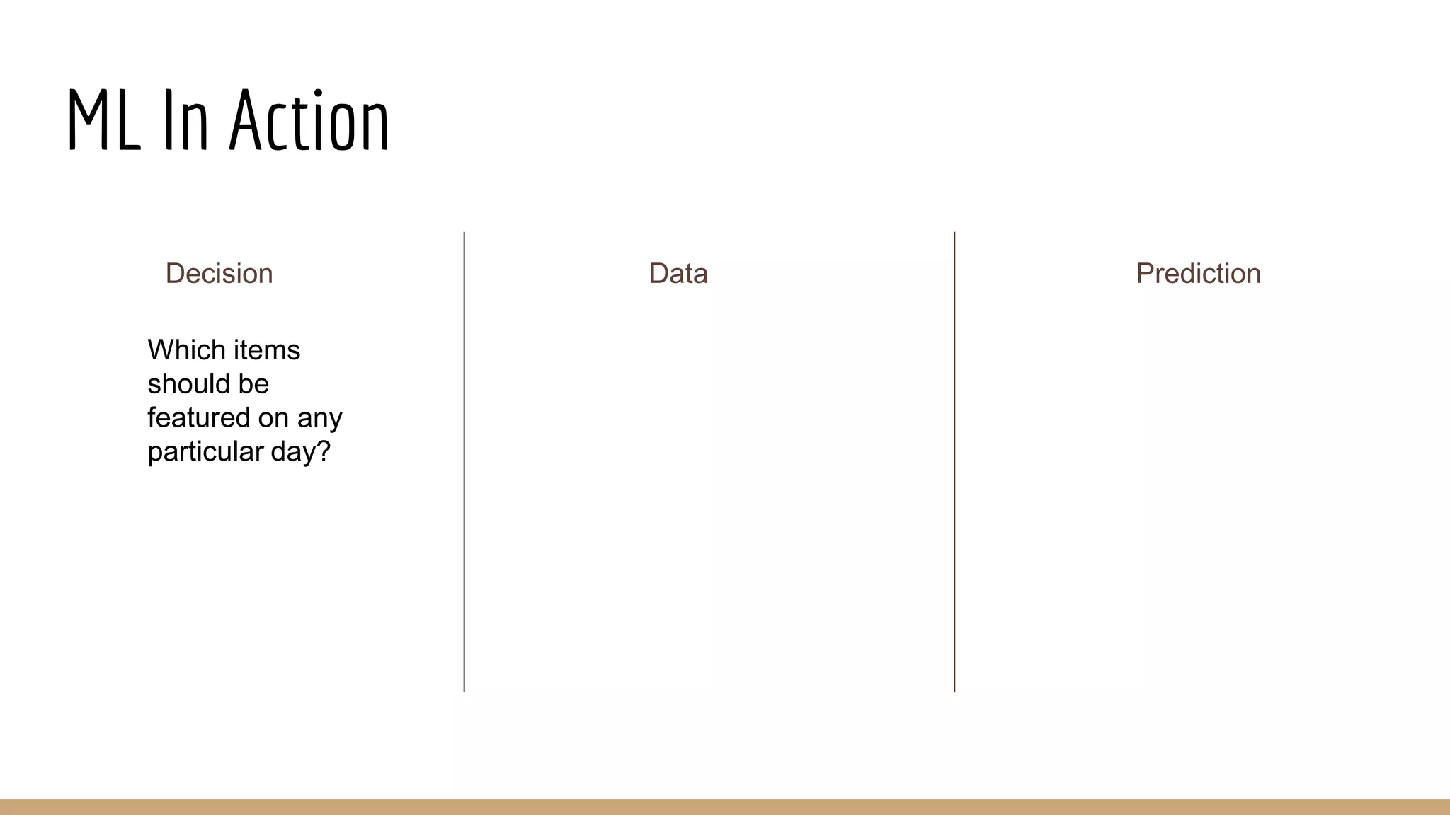 Machine Learning & Product Management | PPT