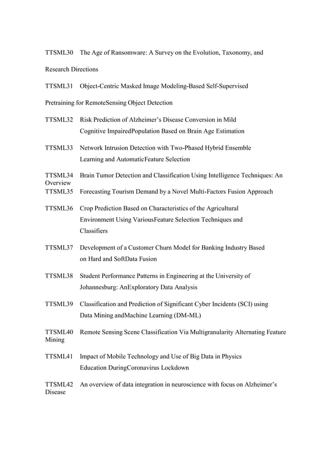 MachineLearningprojectlist-NexgenTechnology | PDF