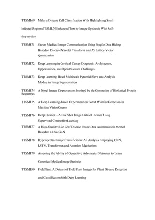 MachineLearningprojectlist-NexgenTechnology | PDF