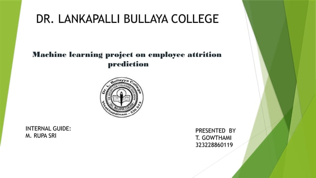 Machine learning project on employee attrition detection using (2).pptx