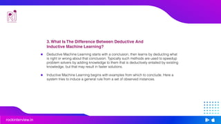 Machine Learning Interview Questions | PPT