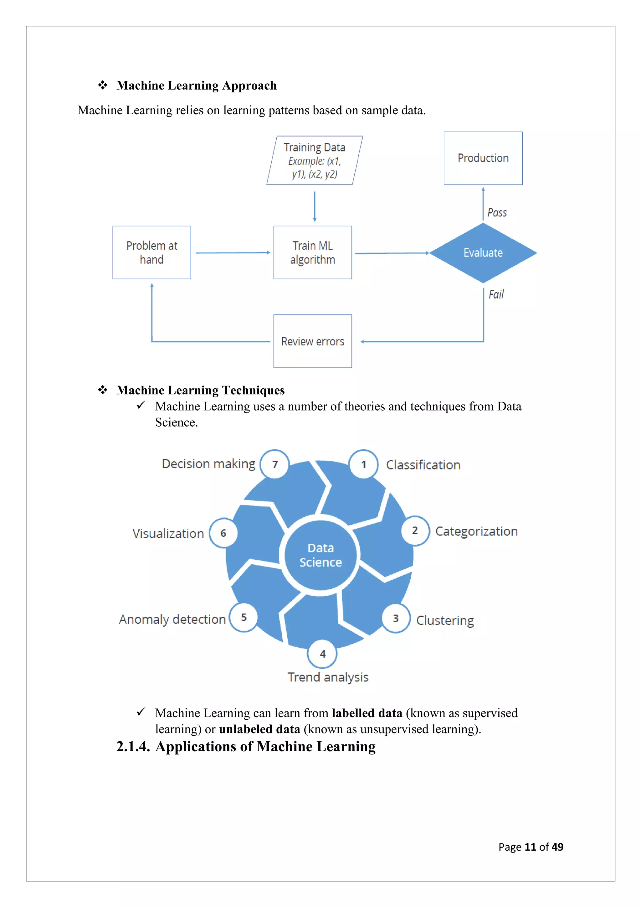 Machine learning Summer Training report | PDF