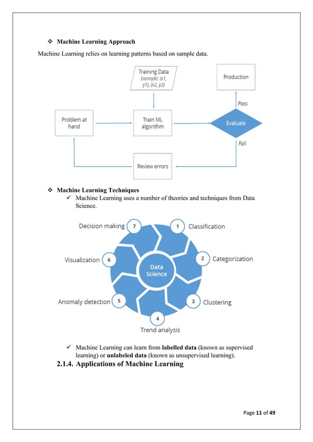 Machine learning Summer Training report | PDF | Technology Industry | Industries